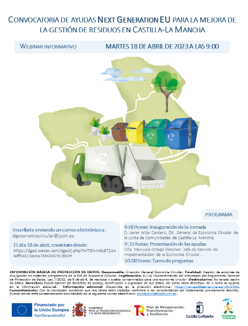 ayudasnextgestionresiduos | Economía Circular - Castilla-La Mancha